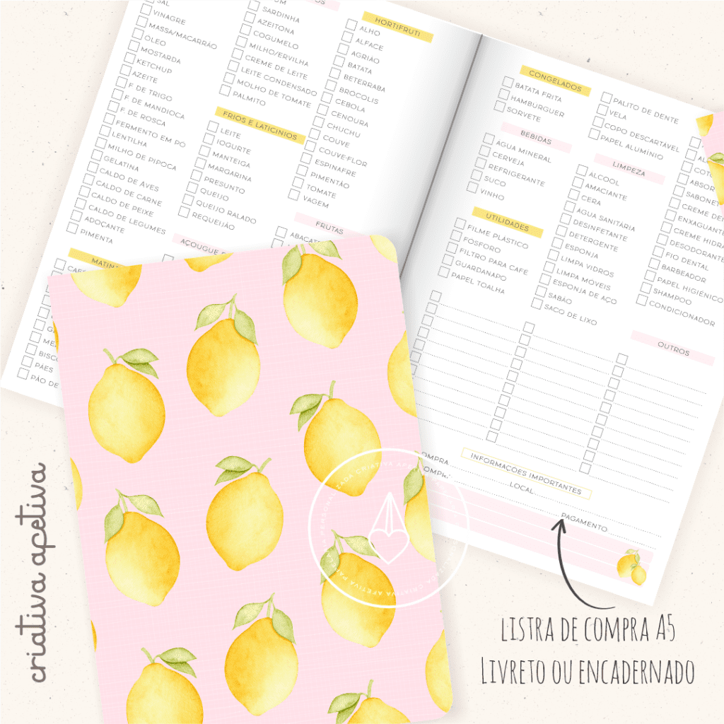 coleção organizada rosa – Criativa Afetiva