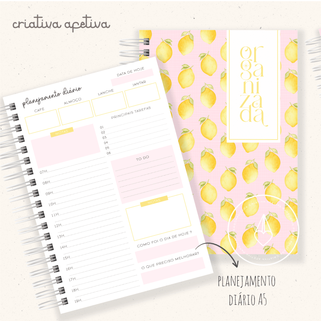 coleção organizada rosa – Criativa Afetiva